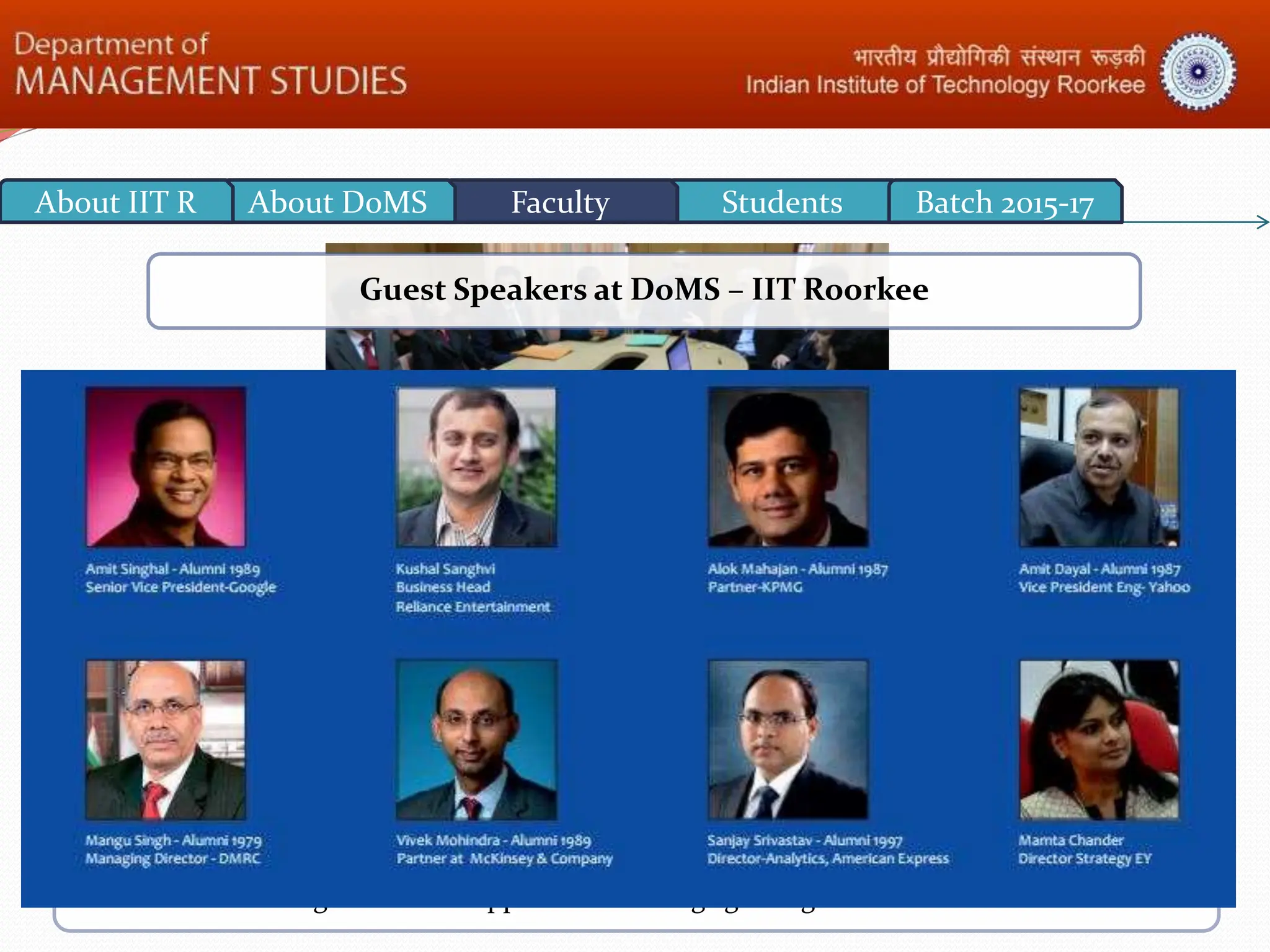 Corporate ppt DoMS.pptx Corporate ppt DoMS | PPT