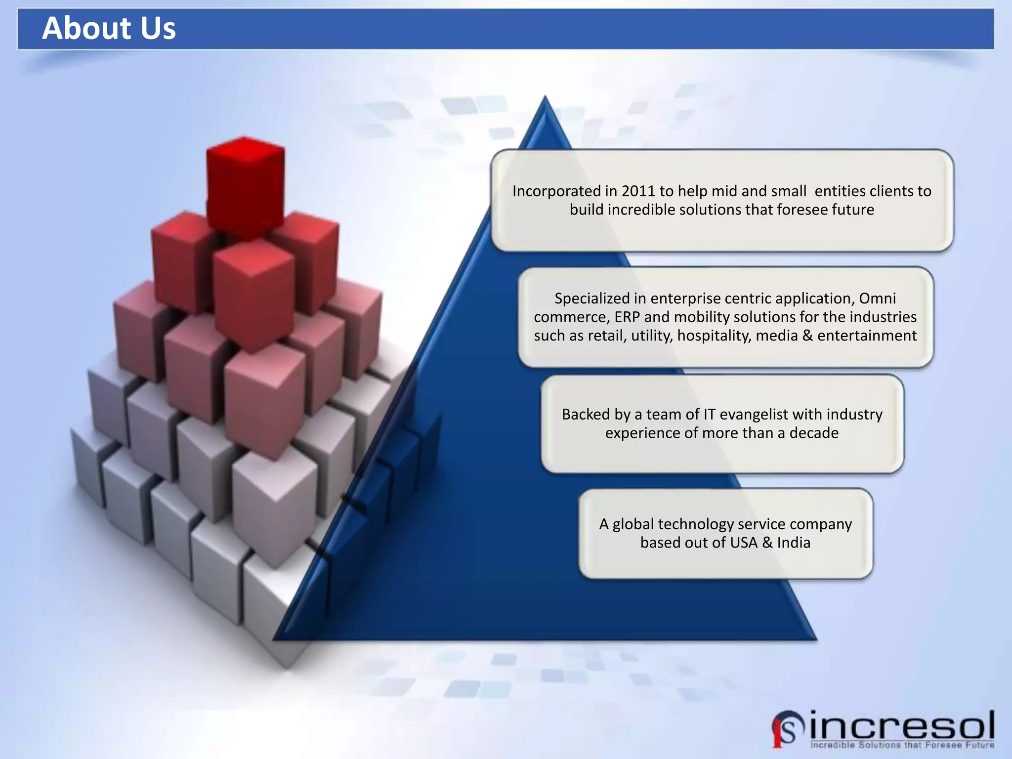 Incresol Company Profile Presentation | PPT