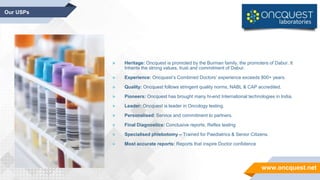 Corporate PPT Oncquest Laboratories March 2022.pptx