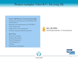 Valor Corporate presentation | PDF