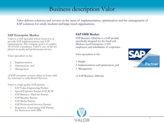 Valor Corporate presentation | PDF