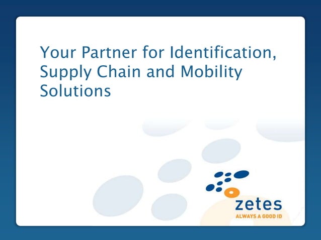 Zetes presentation | PPT