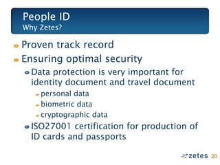 Zetes presentation | PPT