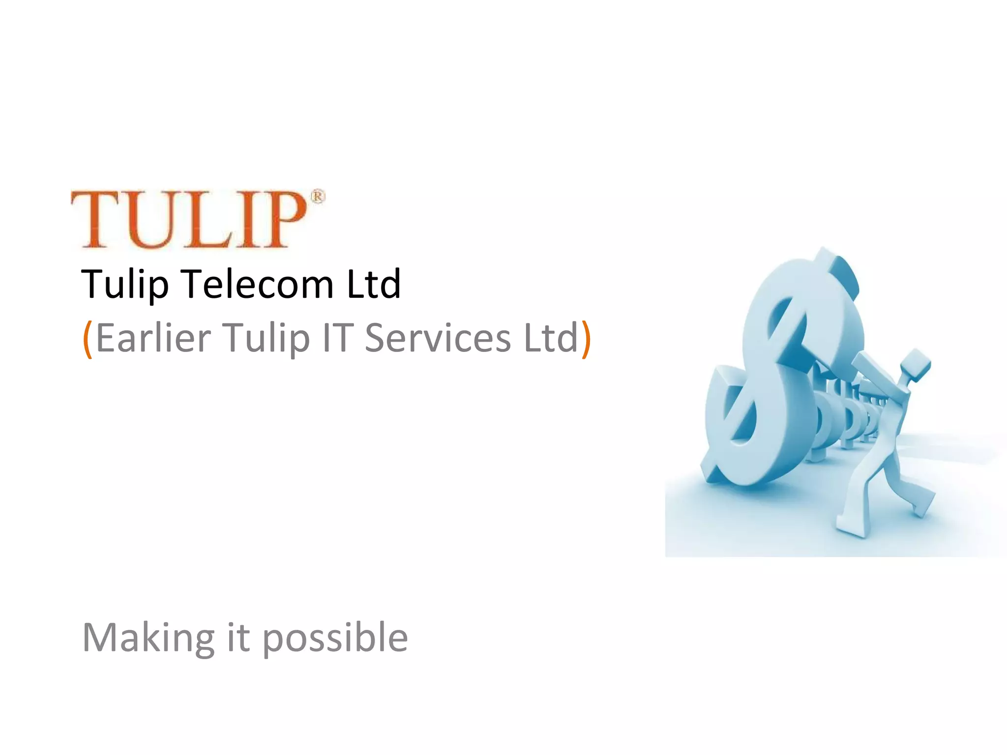 Corporate Presentation : Tulip Telecom | PPT
