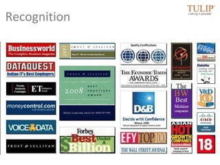 Corporate Presentation : Tulip Telecom | PPT | Computer Networking ...