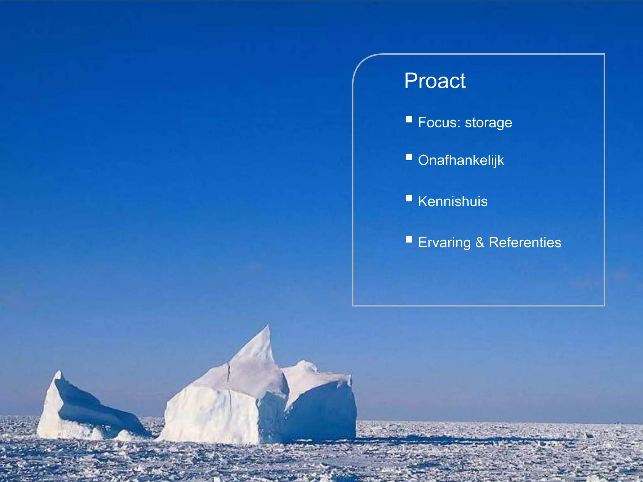 Proact Corporate Presentation | PPTX