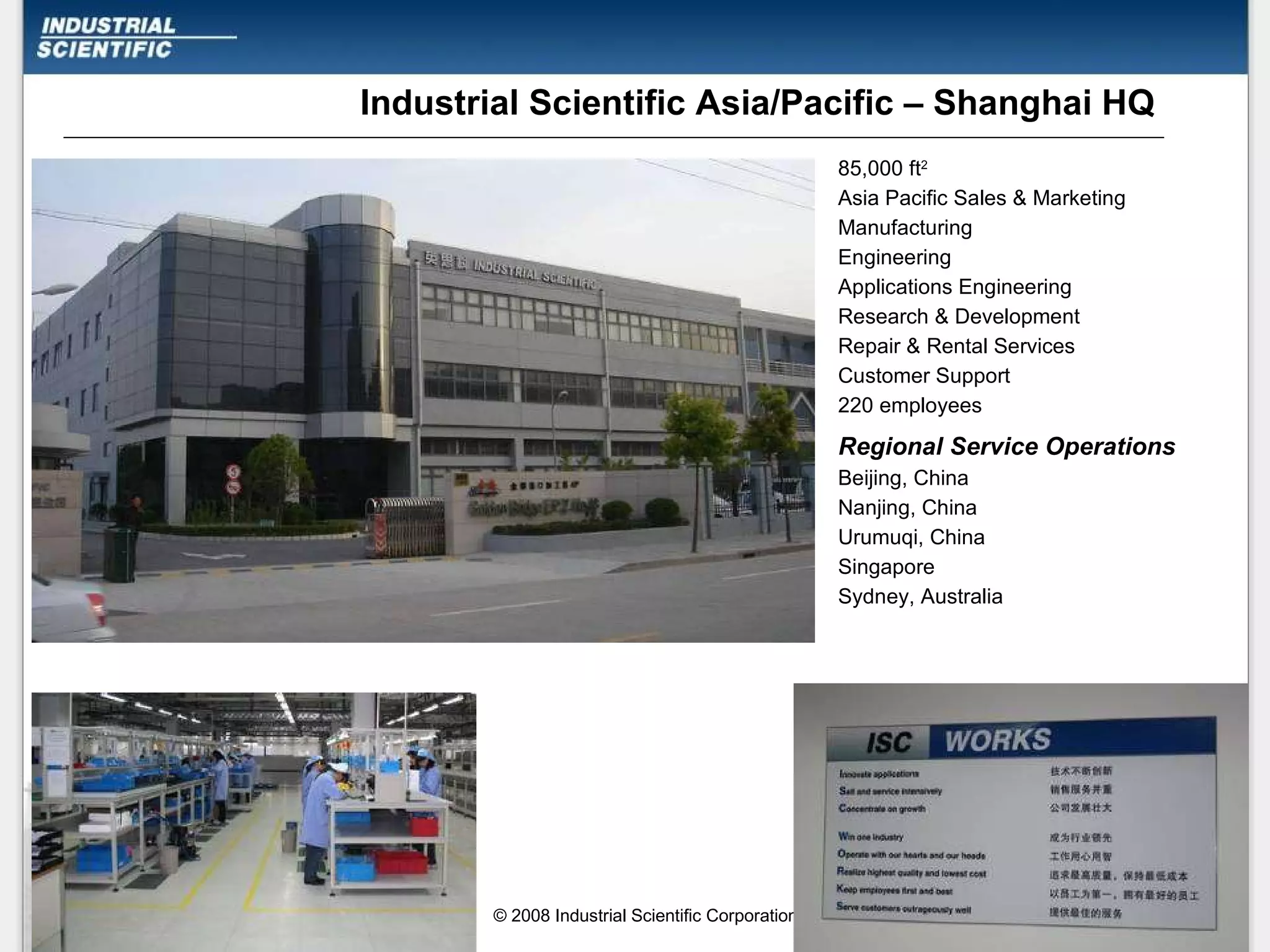 ISC Corporate Presentation | PPT