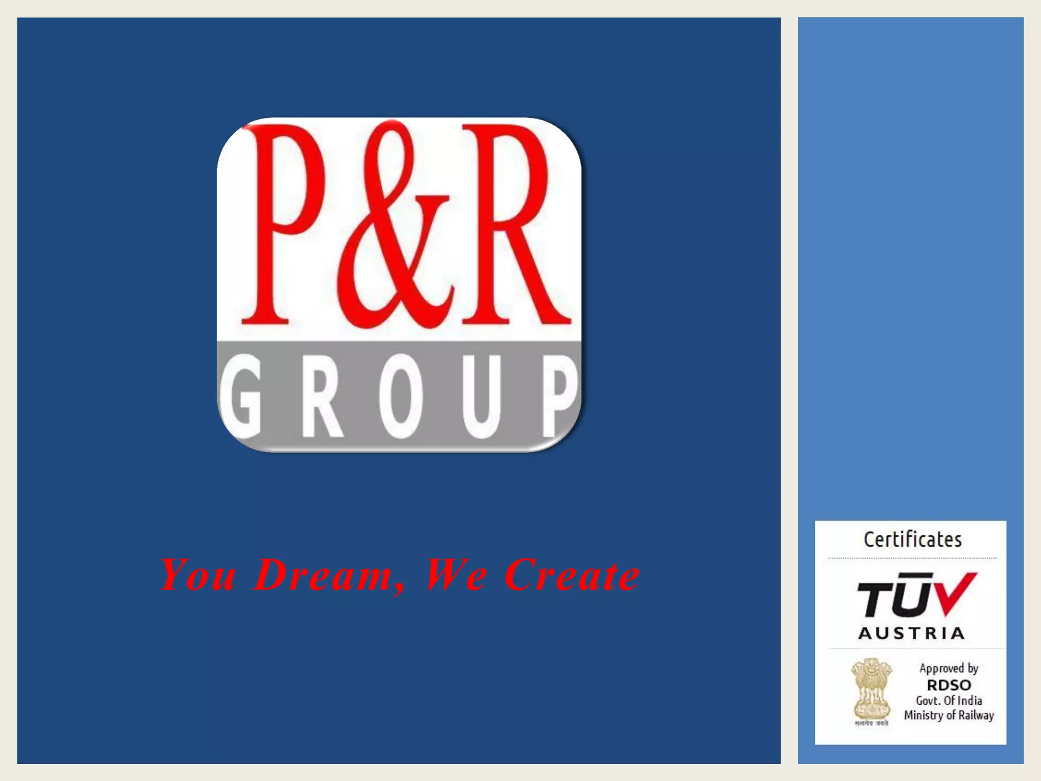 Corporate presentation of P & R Infraprojects Ltd | PDF