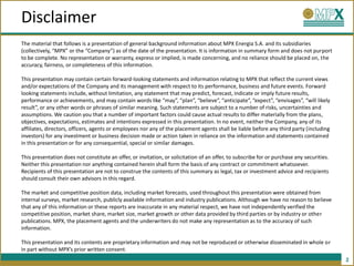 Corporate presentation january | PPT