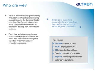 Altran Corporate Presentation | PPTX