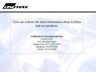 Unifrax - Corporate presentation | PPT