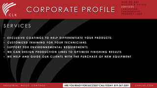 Corporate presentation 2019 - Canlak Inc. | PDF