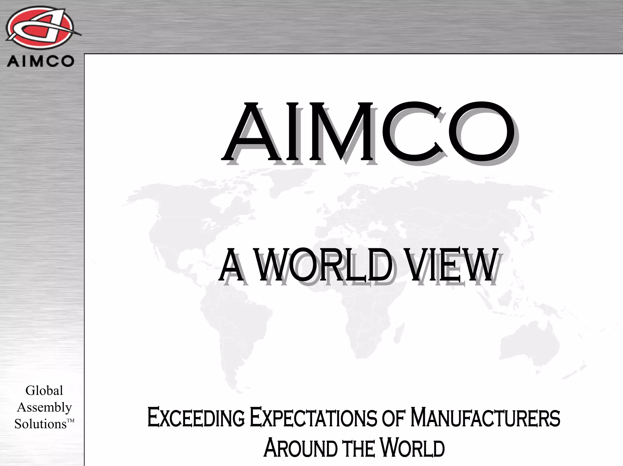 An Introduction to AIMCO | PDF