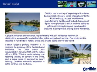 Certikin Presentation | PPT