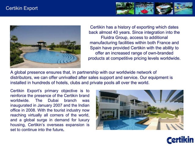 Certikin Presentation | PPT