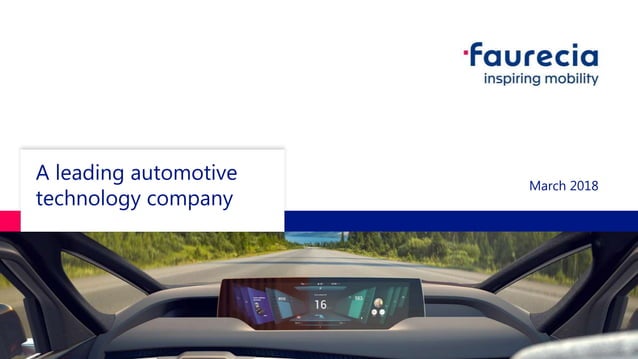 Corporate Presentation Faurecia 2018 | PPTX | Automotive Industry ...