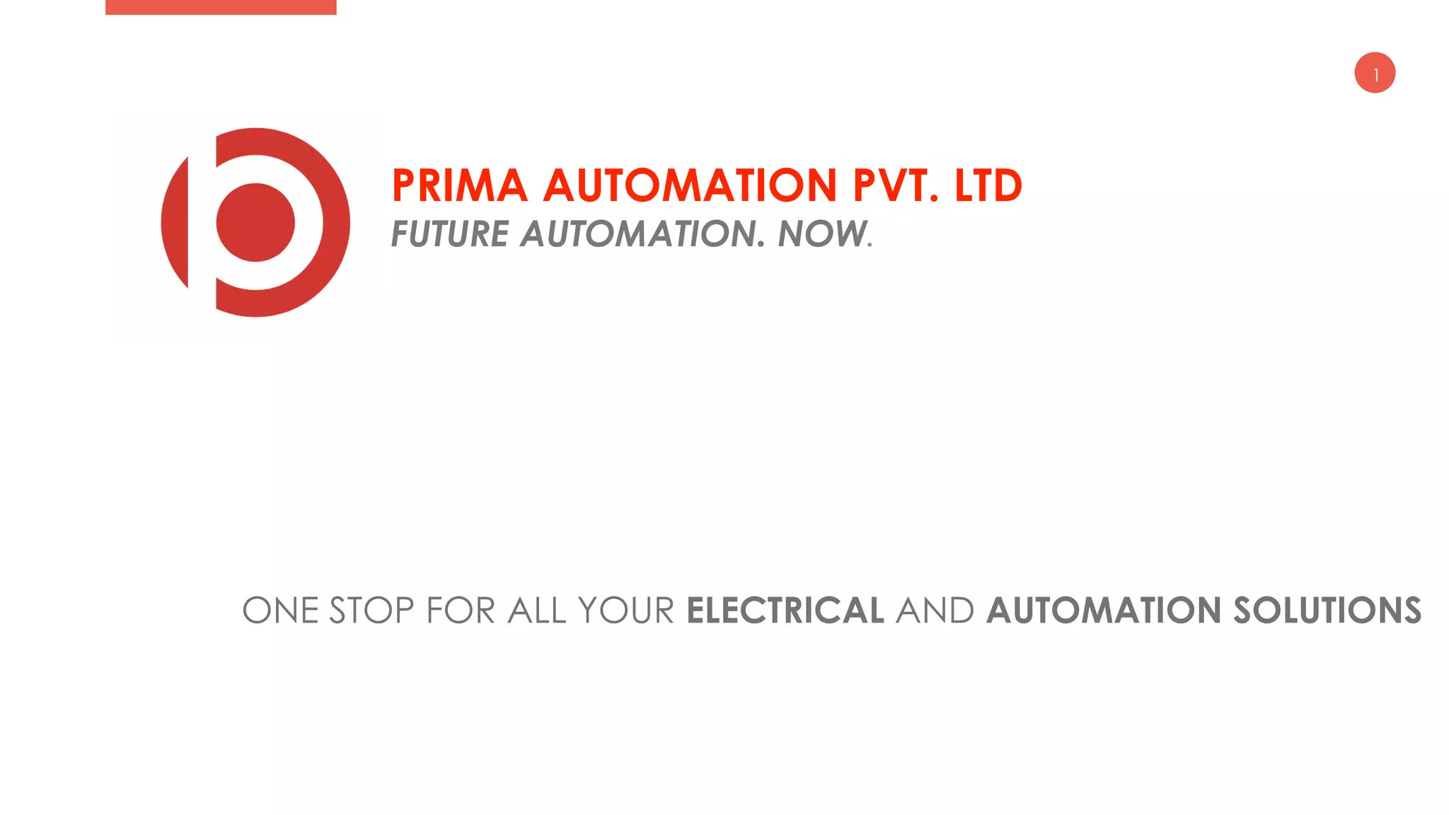 Corporate presentation Prima Automation | PDF