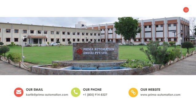 Corporate presentation Prima Automation | PPT