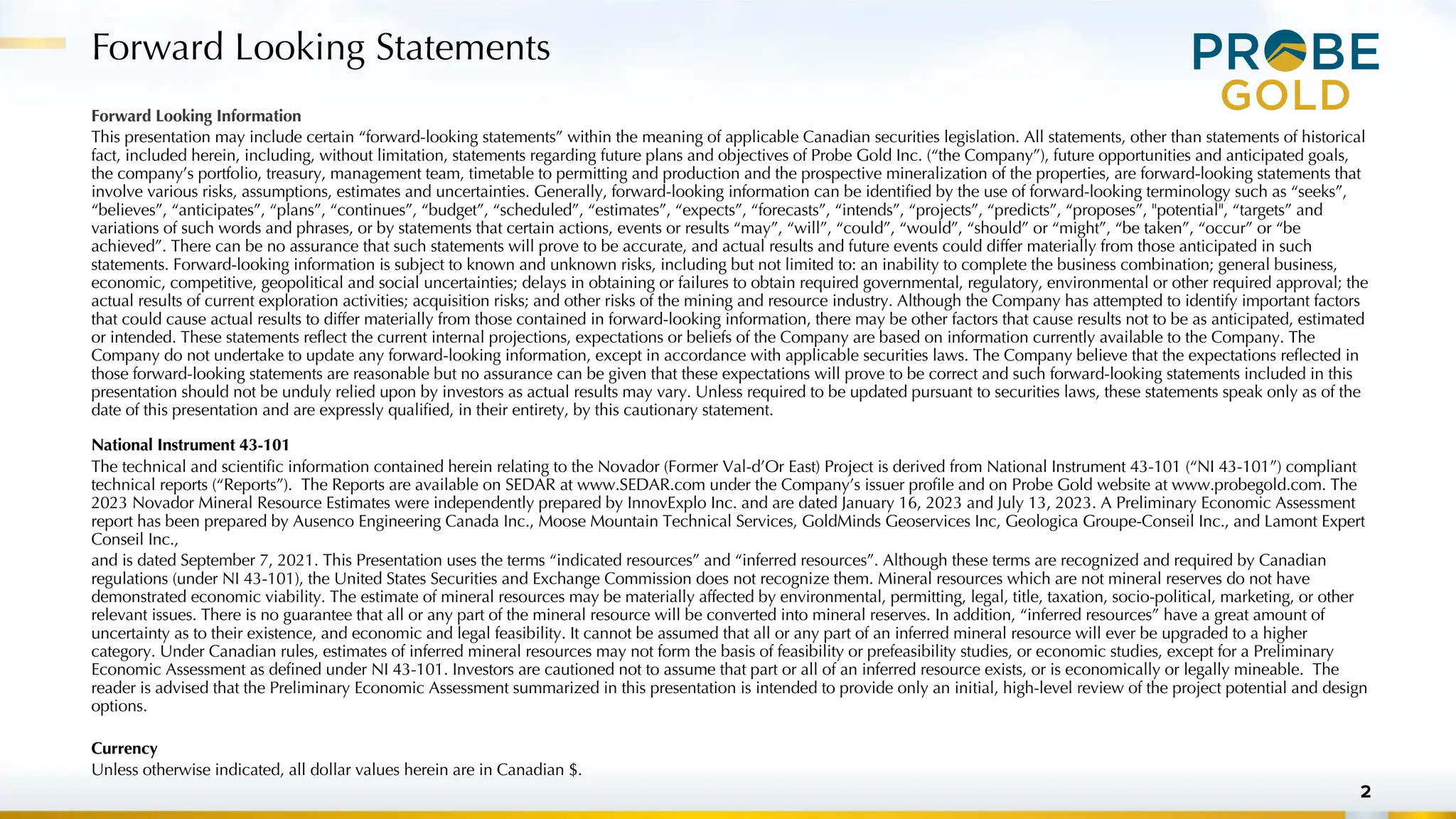 Corporate Presentation Probe Gold Jan 2024.pdf