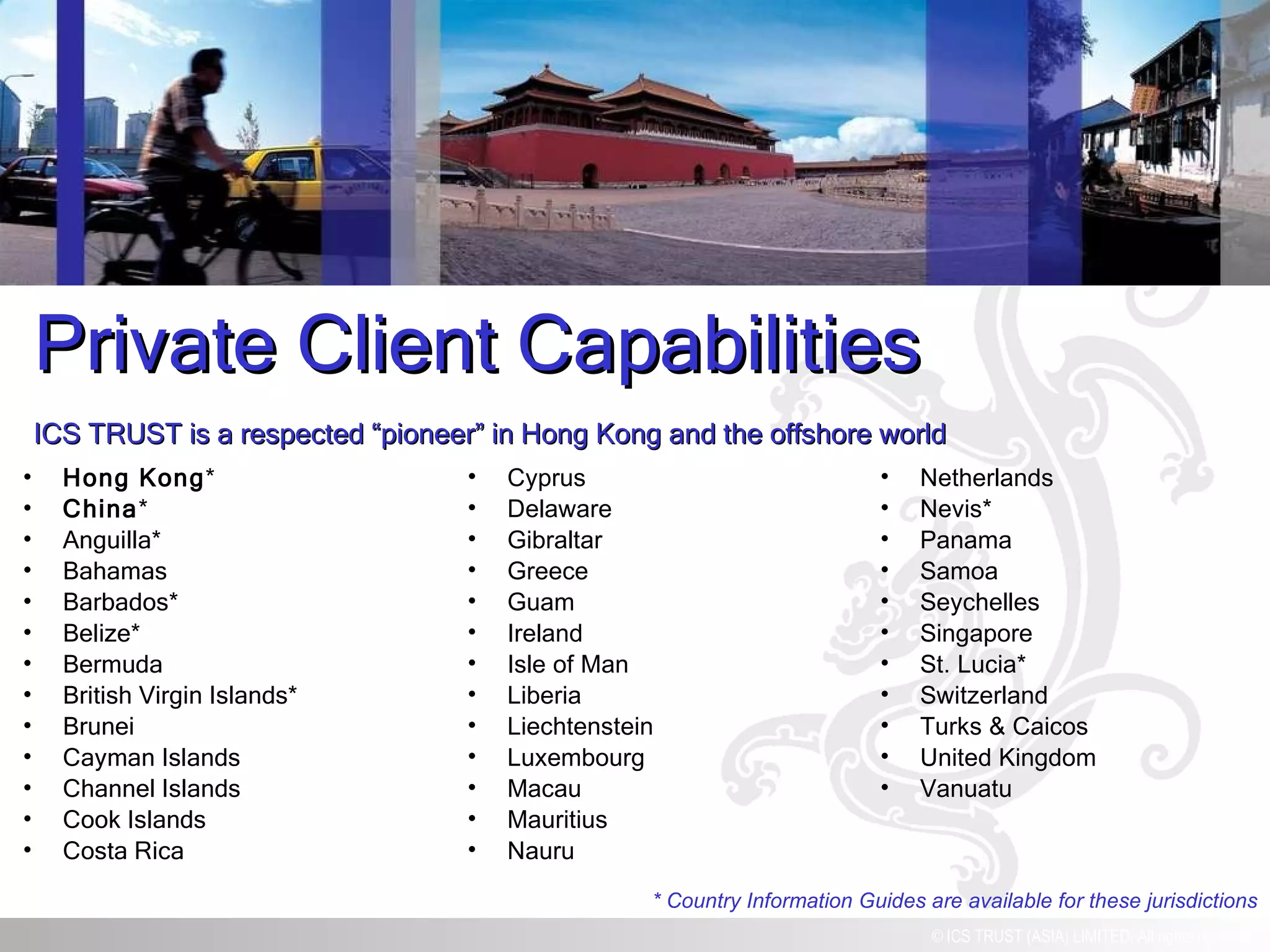 ICS Trust Presentation | PPT