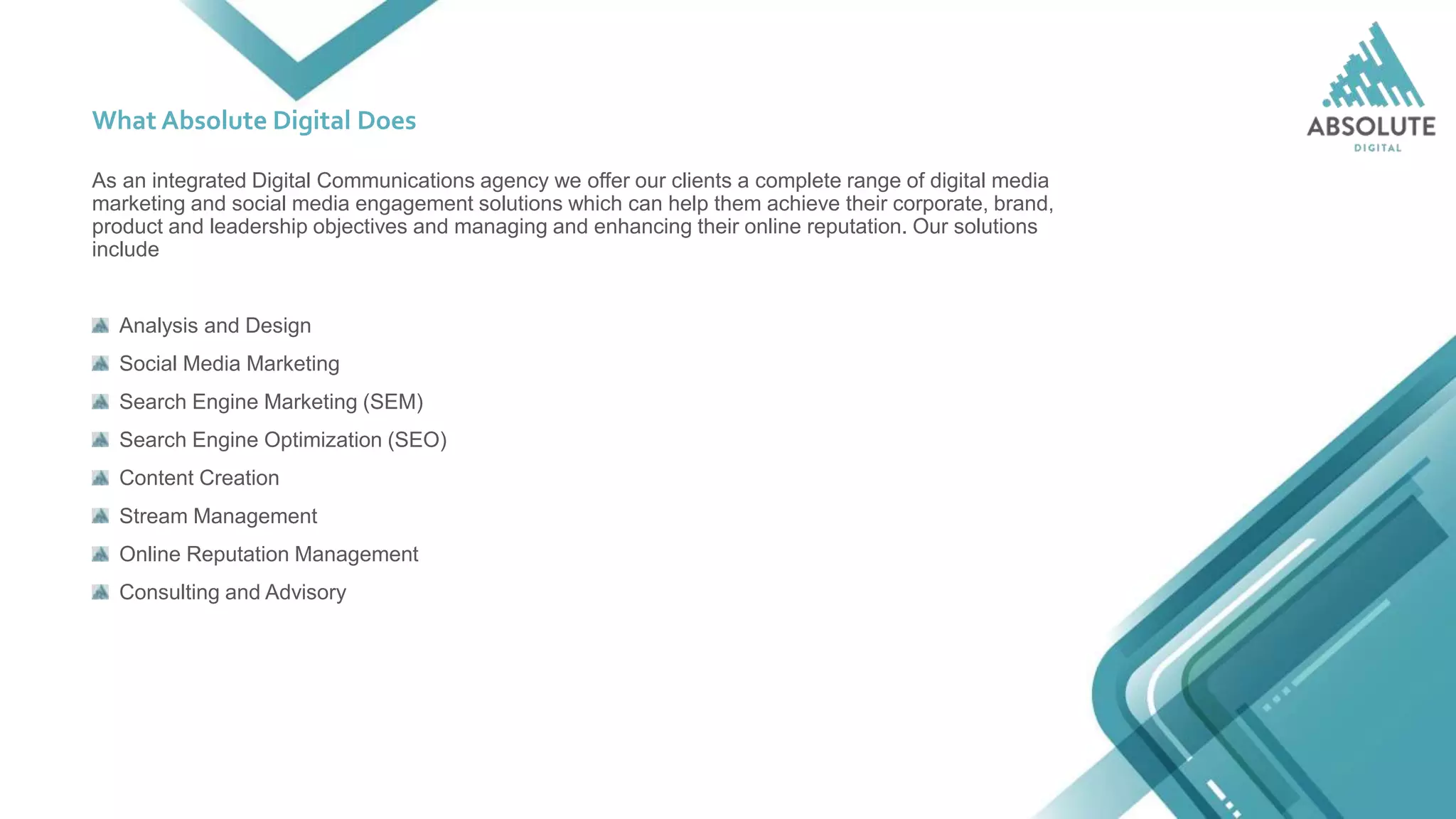 Corporate Profile - Absolute Communications Group | PPSX | Business ...