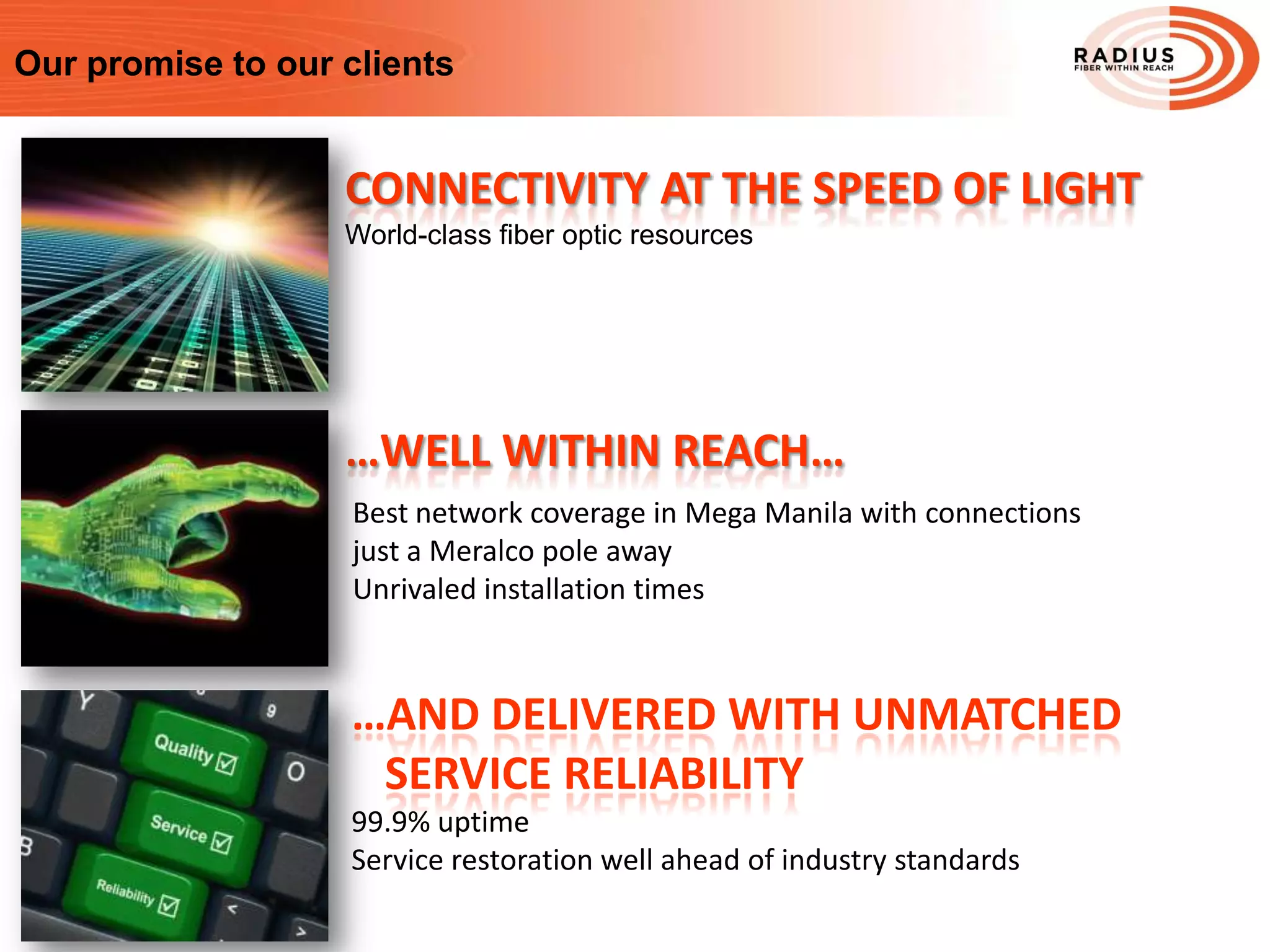 Radius Telecoms Corporate Profile | PPTX