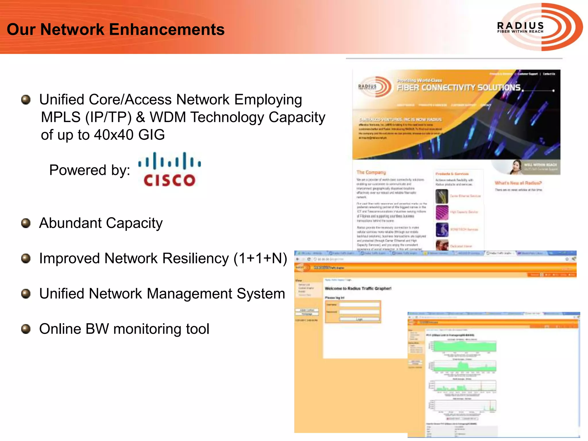 Radius Telecoms Corporate Profile | PPTX