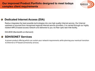 Radius Telecoms Corporate Profile | PPT
