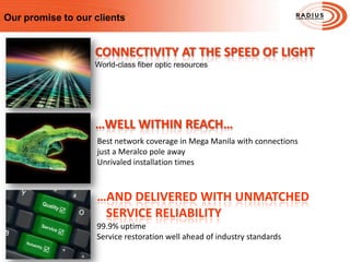 Radius Telecoms Corporate Profile | PPT