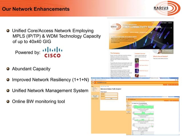 Radius Telecoms Corporate Profile | PPT