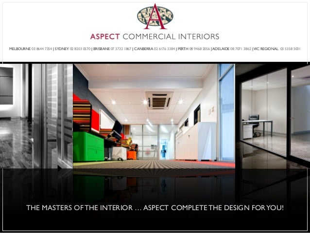Aspect Commercial Interiors - Office Fitout, Refurbishment, Furniture