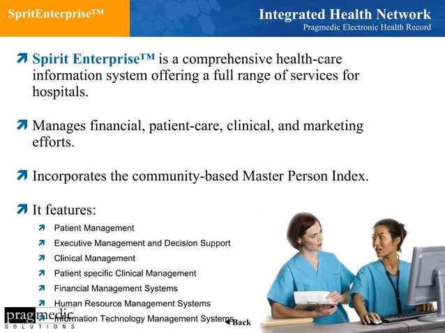 Corporate Profile and Integrated Health Network | PPT