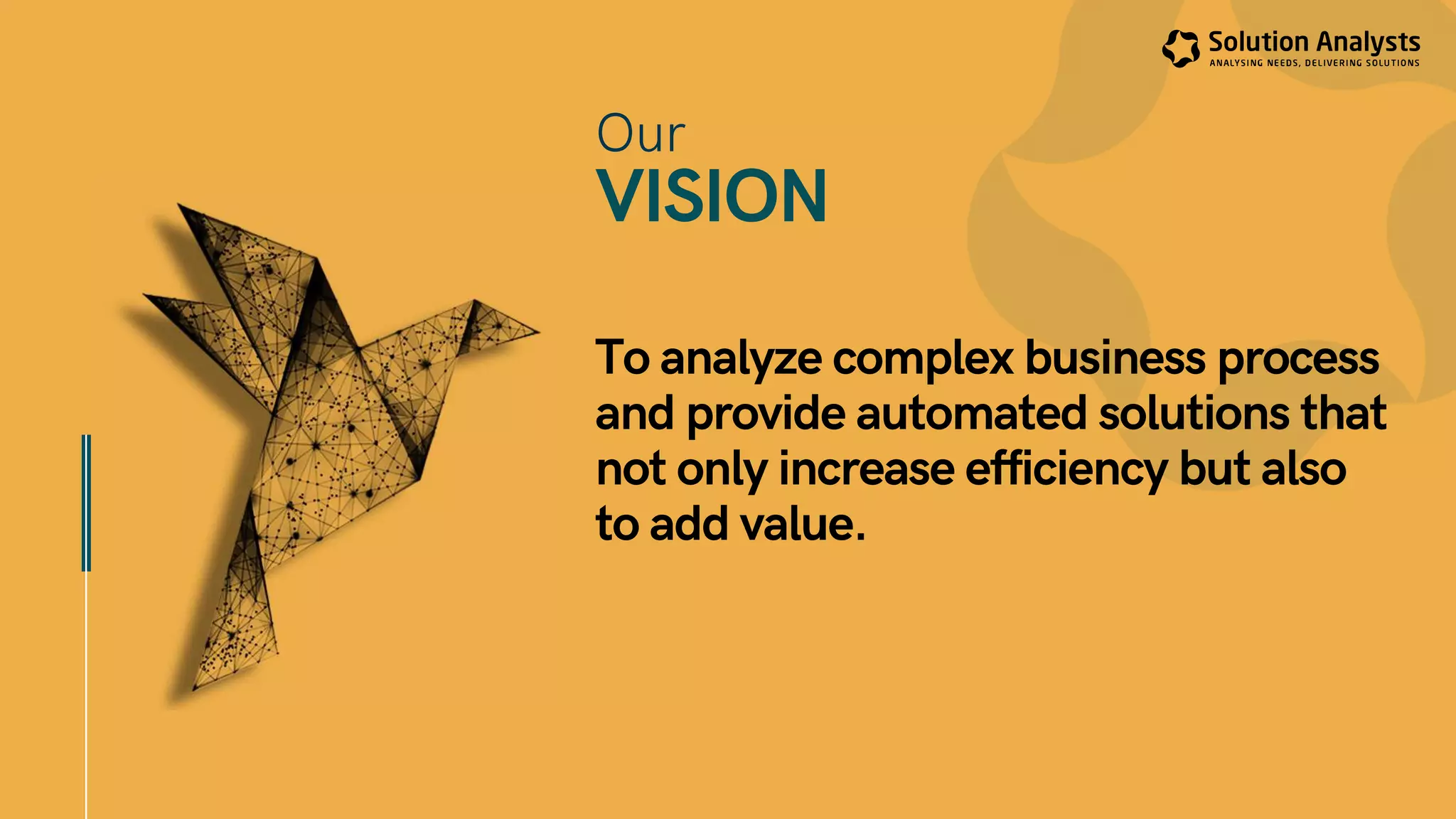 Corporate Profile - Solution Analysts | PPT