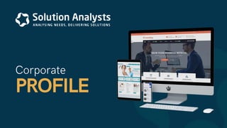 Corporate Profile - Solution Analysts | PPT