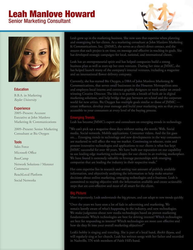Corporate Profile: Leah | PDF