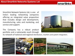 Corporate Profile Smartlink Network Systems Ltd (Digicare) | PPT