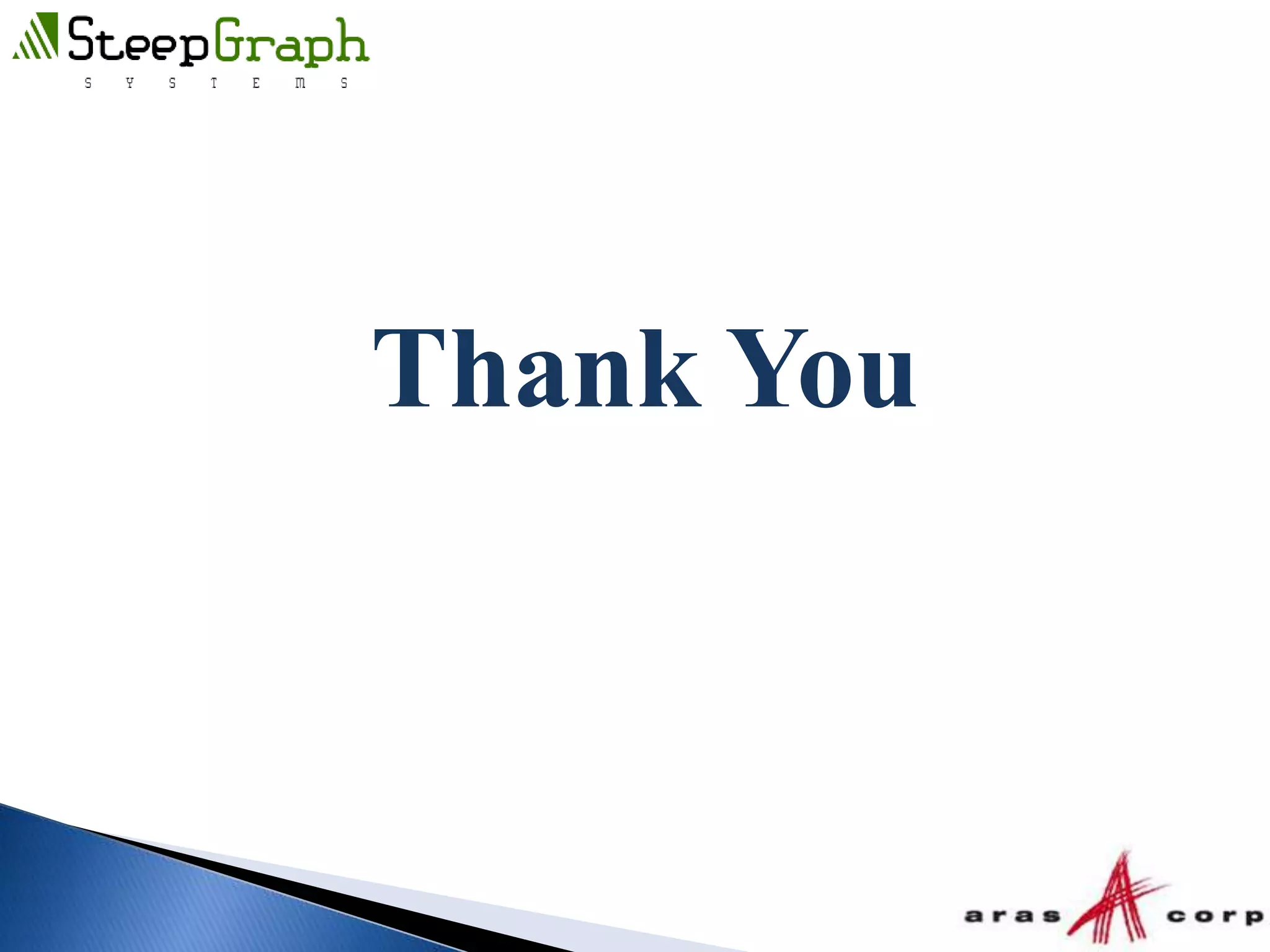 Corporate profile steep graph aras innovator | PPTX