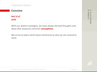 Synergy Technology Services Corporate Profile - 28-01-2016 | PPT