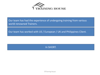 Corporate Profile Training House | PPTX