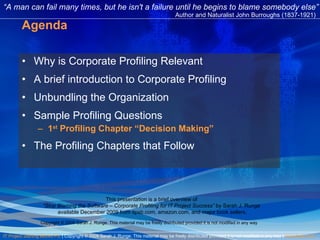 IT Project Success through Corporate Profiling | PPT