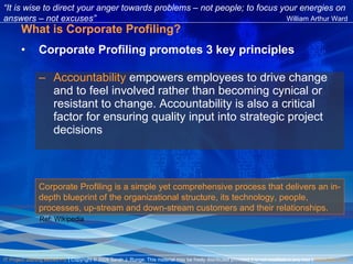 IT Project Success through Corporate Profiling | PPT