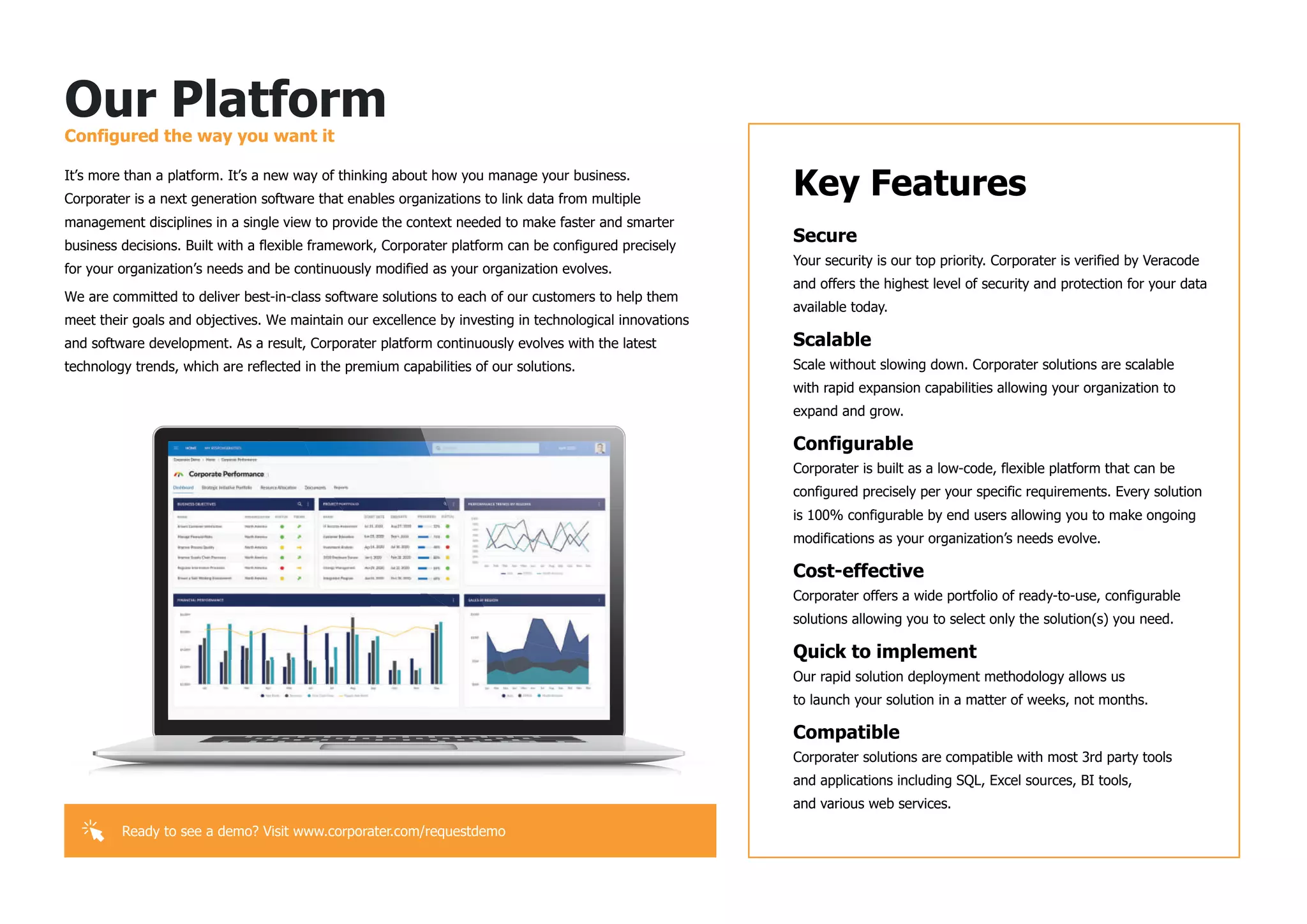 Corporater Overview | Business Management Platform (BMP) | PPT