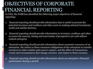Corporate reporitng requirements | PPTX
