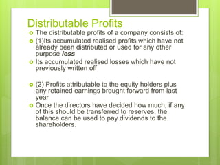 Corporate Reporting - Limited Companies: Statement of Comprehensive ...