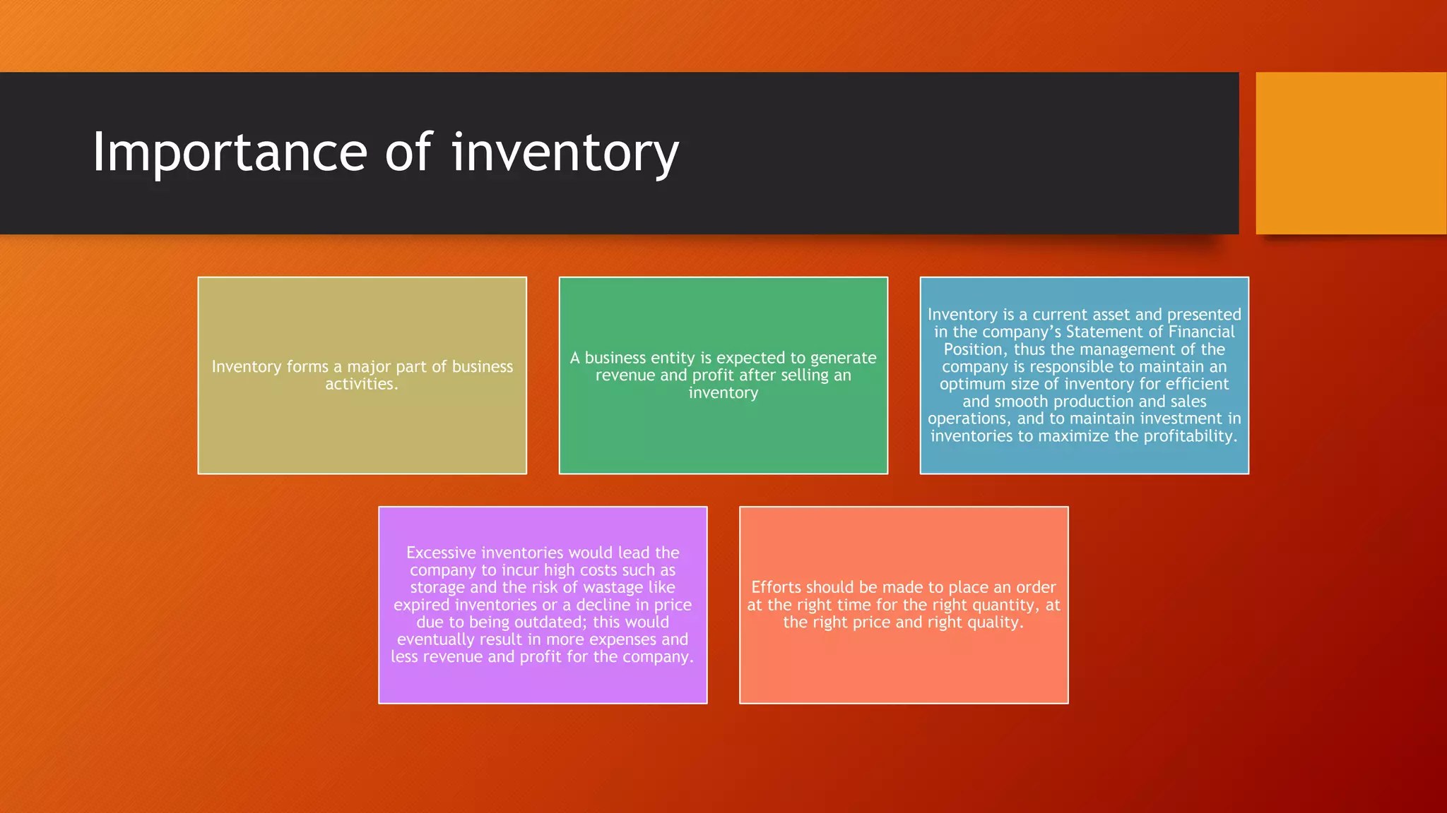 Corporate Reporting - MFRS102, IAS2: Inventory | PPTX