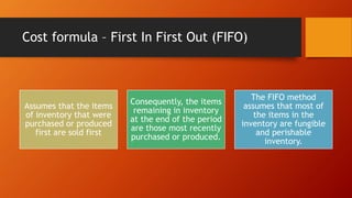 Corporate Reporting - MFRS102, IAS2: Inventory | PPTX