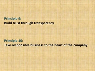 Corporate responsibility in hospitality industry | PPTX