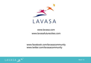 Corporate Responsibility Initiatives by Lavasa | PPTX
