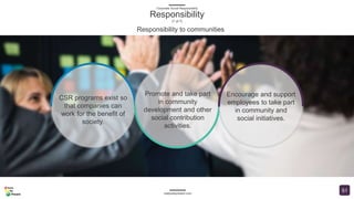 Corporate Social Responsibility (Comprehensive) PowerPoint Presentation ...
