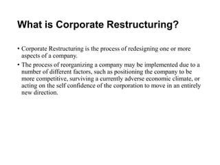 corporate restructuring.pptx